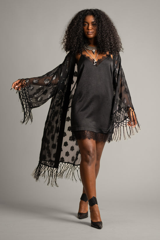 Althea Jacquard Kimono | Little Lies
