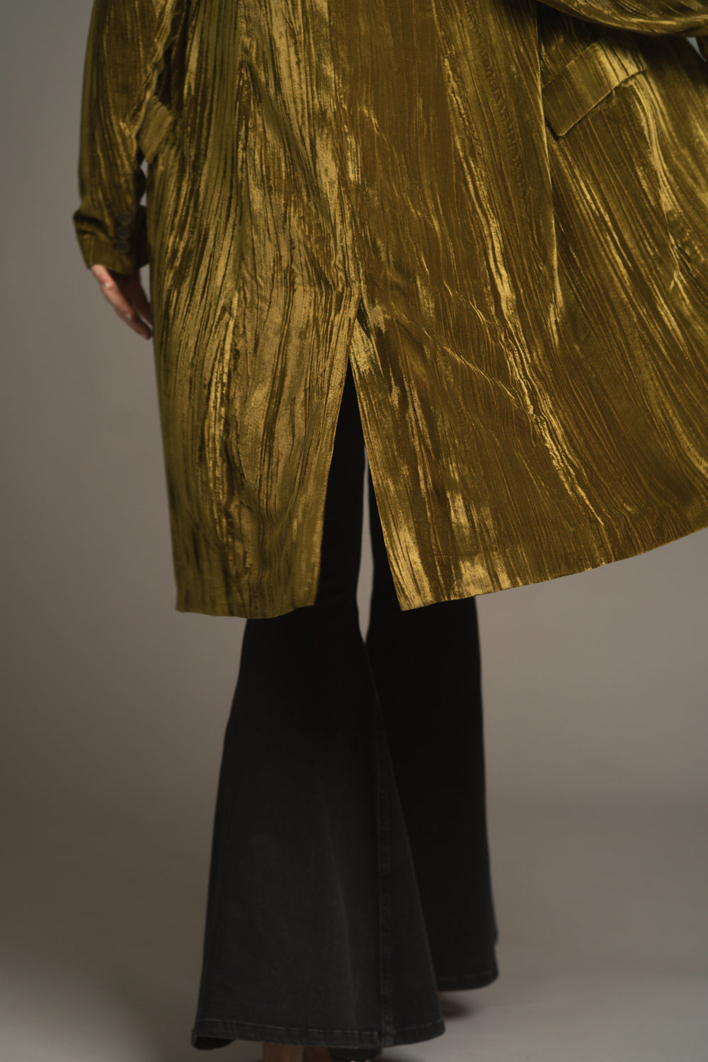 Jagger Olive Velvet Duster | Elevated Boho Style | Little Lies