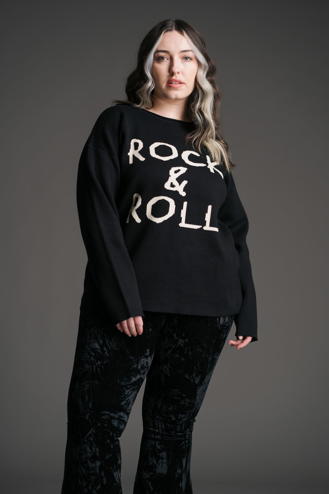 Rock & Roll Knit Jumper | Little Lies