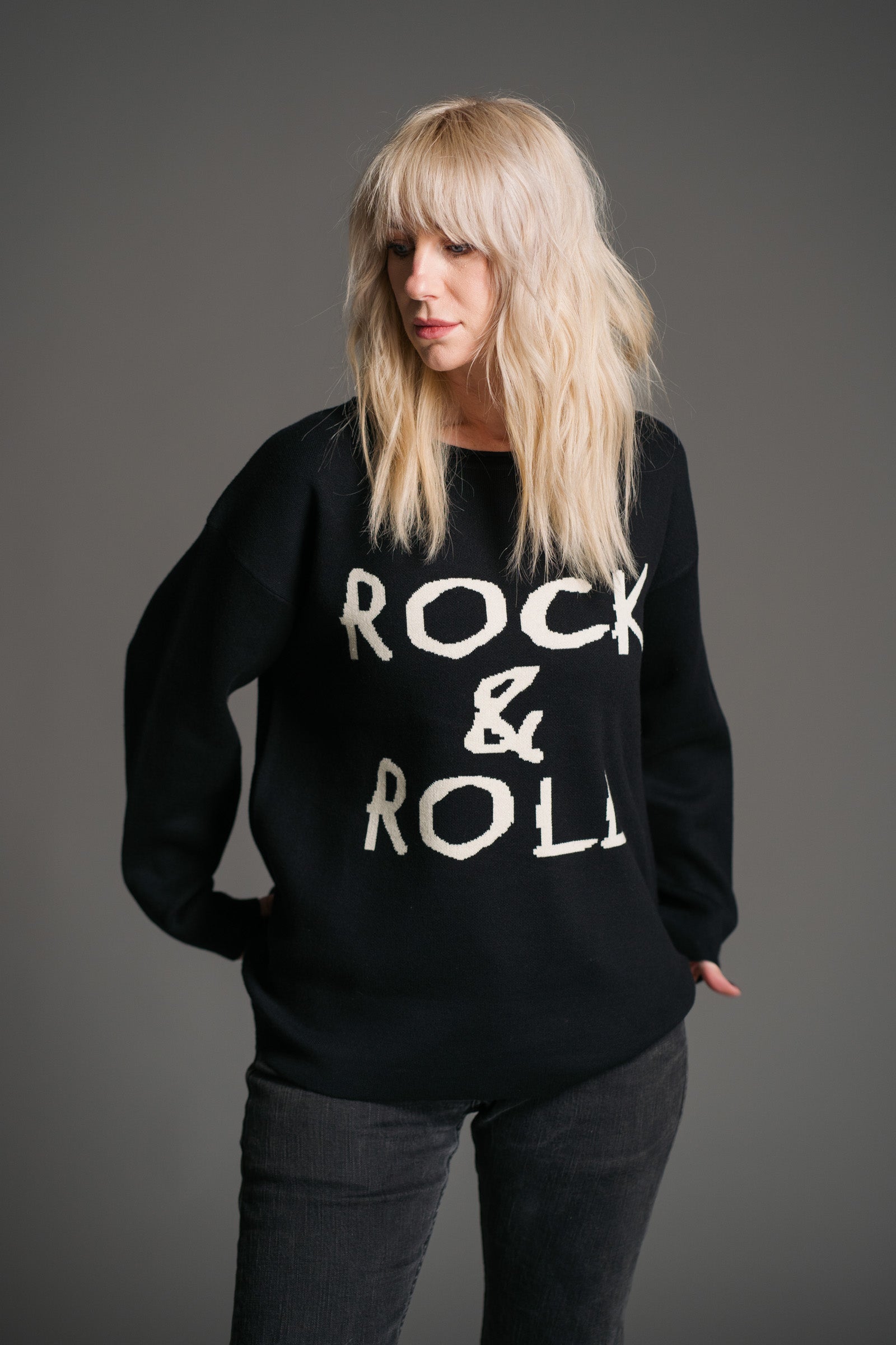 Rock & Roll Knit Jumper | Little Lies